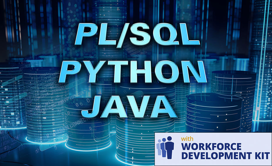 Online Oracle SQL and PL/SQL + Python Developer + Java Developer with Workforce Development Kit ...
